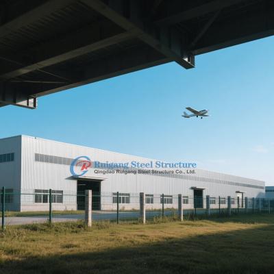 China Prefabricated Steel Structure Industrial Factory Building With High Quality Insulated Panels for sale