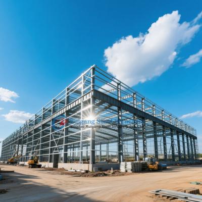 China Factory Direct Prefabricated Steel Structure Building For Workshop With Insulated Wall for sale