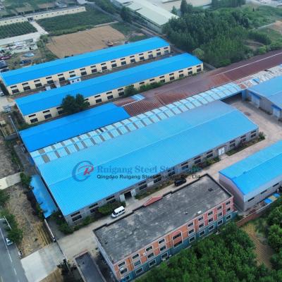 China Customized Prefabricated Light Steel Frame Warehouse Building With Sandwich Panel for sale