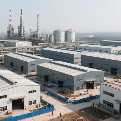 China High Strength Large Span Peb Fabrication Steel Structure Factory Godown Storage Shed for sale