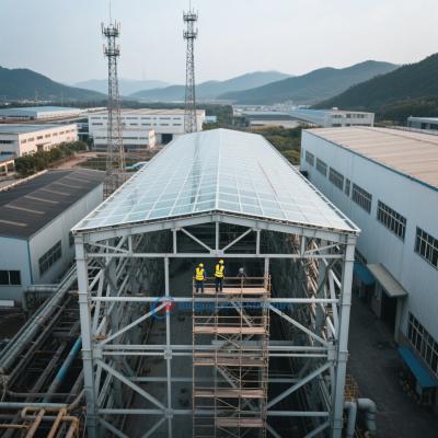 China Pre Engineered Prefabricated Industrial Metal Steel Structures Buildings for sale