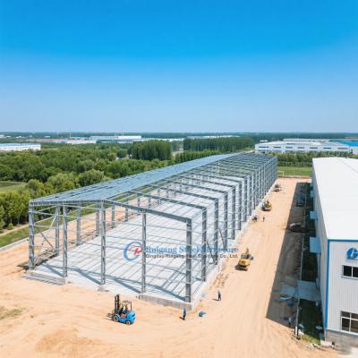 China High Strength Large Span Peb Fabrication Steel Structure Factory Godown Storage Shed With Free Design for sale