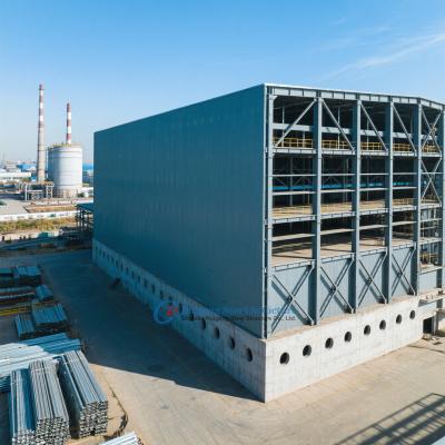 China Prefabricated And Pre-Engineered Steel Structural Framed Building Construction for sale