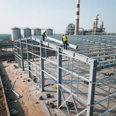 China Pre-Engineered Prefab Prefabricated Steel Structure Plant Industrial Factory Construction for sale