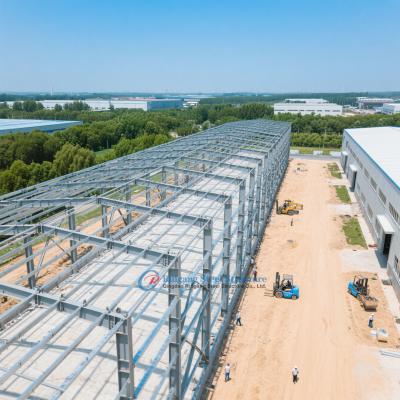 China Prefabricated PEB Steel Frame Structure Building Multi-story Steel Apartment Buildings for sale