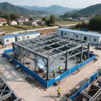 China Large Span Prefabricated Steel Structure Industrial Building for sale