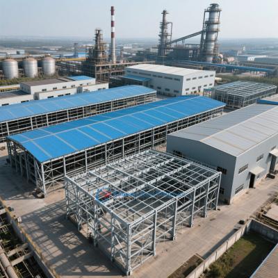 China Customized PEB Steel Structure Industrial Factory for sale