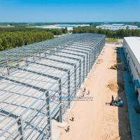 China Customized Pre-Engineered PEB Steel Structure Workshop for sale