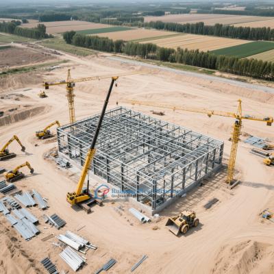 China Customized Modular PEB Steel Structure Building For Commercial Use With Multi-Level Flooring for sale