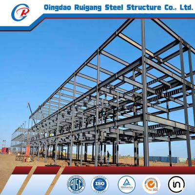 China Pre-engineered Multi Floor Steel Structure Metal Building Kits Structural Steel Construction for sale