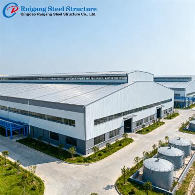 China Contemporary Steel Structure Warehouse Building With High Alloy Seamless for sale