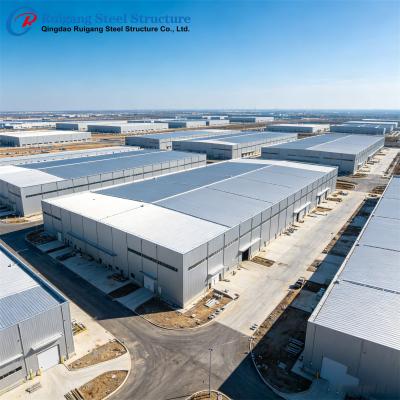 China Powder Coating Prefabricated Steel Structure Building Car Parking for sale