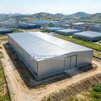 Quality Commercial Metal Building Construction Fire Resistant Metal Frame Structure for sale