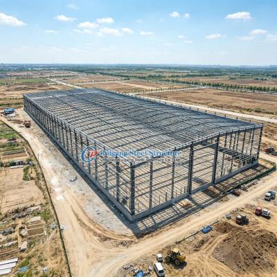 China Advanced Steel Structure Building Prefabricated Steel Frame Construction for sale