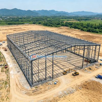 China Modern Large Span Steel Buildings Hangar High Strength For Aircraft Storage for sale