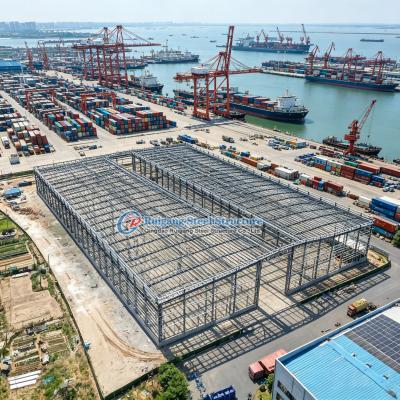 China Environmentally Friendly Prefabricated Steel Structure Metal Building Construction Agricultural Barn for sale