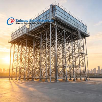 China Prefab Light Industrial Steel Structure Building Metal Frame Factory Workshop Warehouse for sale
