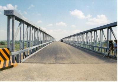 중국 조립식으로 만들어진 강철로 직류 전기를 통하는 조밀한 모듈 강철 교량  판매용