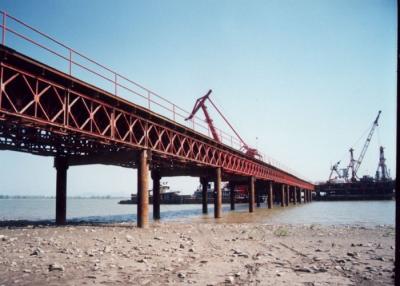 Cina Ponte prefabbricato della struttura d'acciaio di Bailey Portable 180ft in vendita