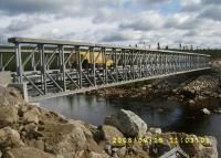China 36-81m Panel Modular Steel Bridge Delta Bridge for sale