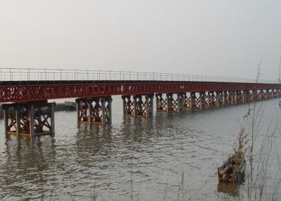 Cina CB200 progettati misurano 6-54m Bailey Bridge Segmental Bridge Construction d'acciaio in vendita