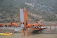 China 75m Emergency Mechanized Bridge Modular Fast Bridge for sale