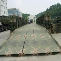 China Compact Panel Prefabricated Bailey Bridge With 100 Design Load Hs25-44 for sale