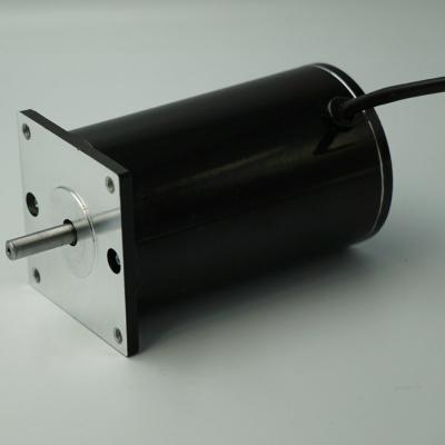 China 24V 48V Permanent Magnet Brushed DC Motor 30-300W 76ZYT For Swing Barrier Gate Intelligent Turnstile for sale