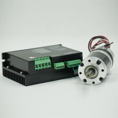 China 56JBX DC24v 20-100W Brushless Geared Motor With Planetary Gearbox For Precision Control Equipment for sale