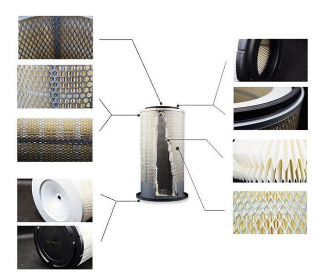 CAB AIR FILTER 87529500 Application  E135B E150B E175B E385C E485C