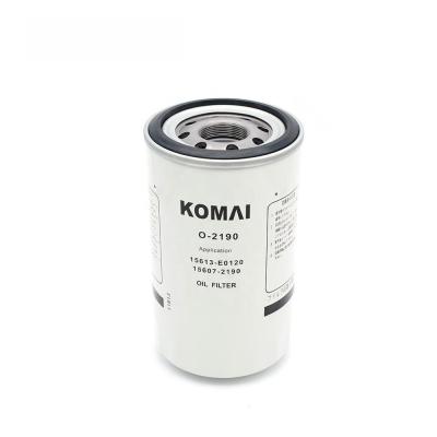 China Komai Hot Sell Customization Engine Oil Filter KS209-1 15607-2190 for SK200-8 SK210-8 SK250-8 for sale