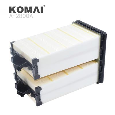 China Honey Comb Air Filter Set 6001852800 600-185-2820 5288553 DBA5294 For SHANTUI SD10YE Dozer for sale