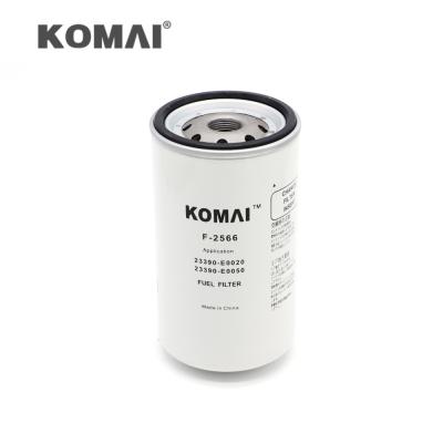 China KomAI Dieselbrennstofffilter CX-6476 2566 FC55240 G5800-1105140 VG1540080211 VH23390E0050 P502466 CX272 800152825 23390-E0020 23390-E0050 S2340-11830A VG1540080110 D638-002-802A D638-002-802A+A zu verkaufen