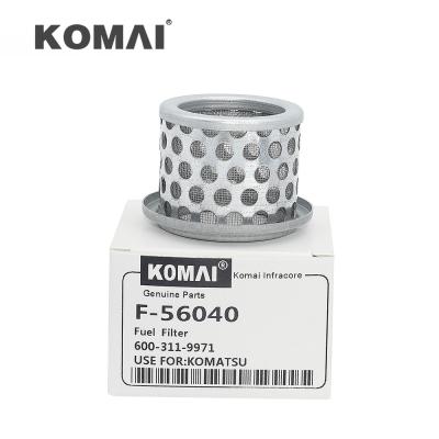 China KOMAI Treibstofffilter 600-311-9971 F56040 SN25049 Für KOMATSU PC128 PC160 PC340 PC88 WA320 WA380 zu verkaufen