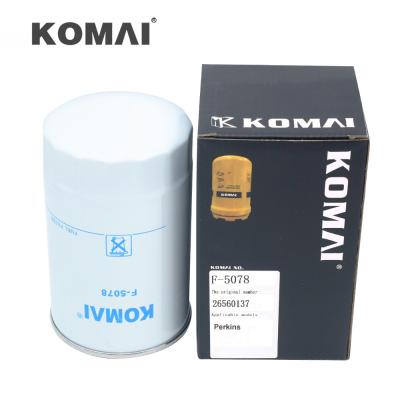 China KOMAI Kraftstofffilter FF5078 FC-5404 P551318 26562003 F041795 SN5269 26560137 72509522 57419673 901243 für PERKINS 1306C-ETAG zu verkaufen