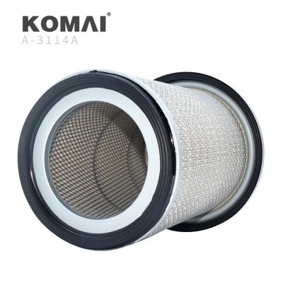 China KOMAI HEPA Air Filter for Excavator Diesel Engine ISO9001 Certified for sale
