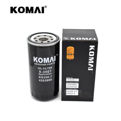 China Oil Filter O-3507 For Excavators KS350-7 15607-1760 1W8845 1-87310093-0 32/919502 for sale