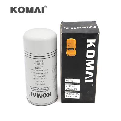 중국 볼보 굴삭기 EC210C 디젤 연료 필터 VG1560080012 8193841 20805349 FF5272 4700950568 판매용