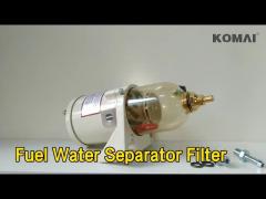Filter voor het scheiden van brandstof en water voor het vervoer van zware goederen