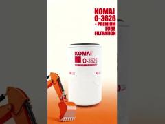 A Closer Look: EX1200-5 EX1200-5C Oil Filter 2800226 24749055 LF3626 15607-1381 3I1242 C1305