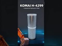 Watch: KOMAI Hydraulic Oil Filter 830D-0501600 830P-0501200 TYL679-1 for Yuchai 25/35-8 Showcase