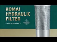 Hydraulic Return Filter LC52V01004R100 LC52V01006P1 HY 90832 For SK380XD-10 SK330-10 SK350-10