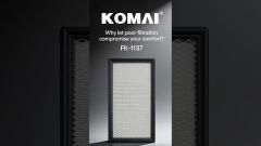 FK-1173 Cabin Air Filter | Efficient Cabin Filtration for Heavy Equipment & Machinery #automobile