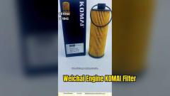 KOMAI 1002003545 Oil Filter for Weichai WP8 WP7 1001929229 1001929229-2707 SO15012