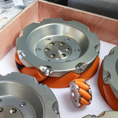 China 22 Inch Heavy Duty Mecanum Wheels Reinforced Industrial Mecanum Wheels For Heavy AGV Systems for sale