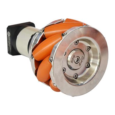 China 14 Inch Heavy Duty Mecanum Wheels Versatile Omni Directional Wheel Heavy Load For AGV Robots for sale