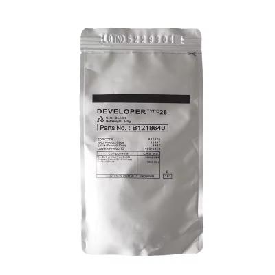China High Gloss Perfect Type 28 Developer Powder for Ricoh 1015 1018 1027 1032 3025 2500 3352 Toner Refill High Quality Low Price for sale