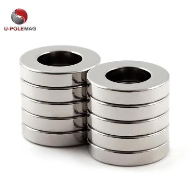 Cina Anello magnetico al neodimio di grado N52 certificato ISO9001 2000 per applicazioni personalizzate in vendita