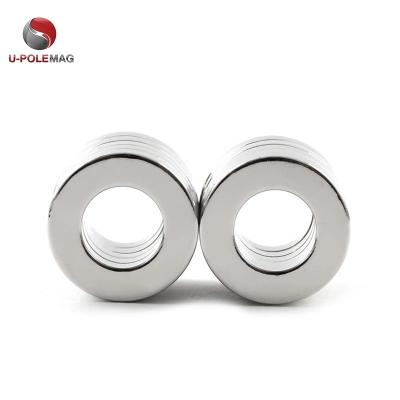 Cina Anello magnetico al neodimio di grado N52 certificato ISO9001 2000 per applicazioni personalizzate in vendita