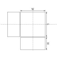 China Cutting Grade NdFeB Rectangular Block Super Strong Magnetic Material Neodymium Magnet for sale